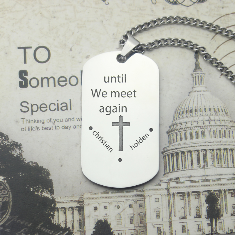 Valentine's Remembrance Dog Tag Gifts - GetNameNecklace